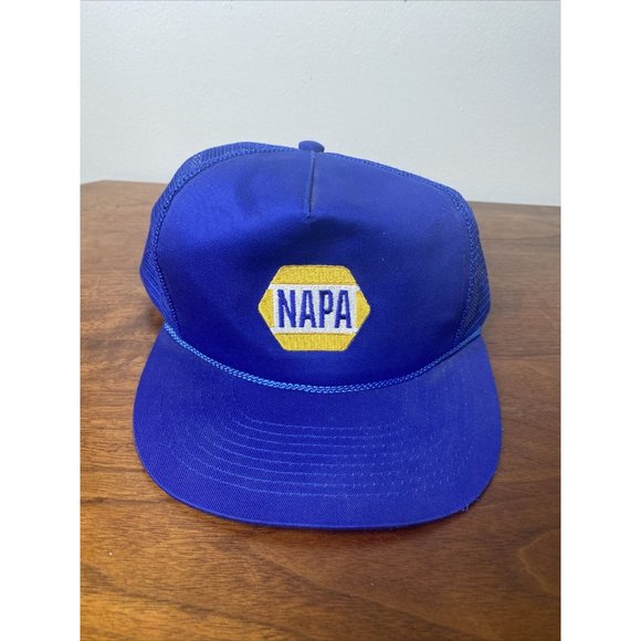 Snap-Back | Accessories | Vintage Napa Auto Parts Trucker Snapback Hat ...